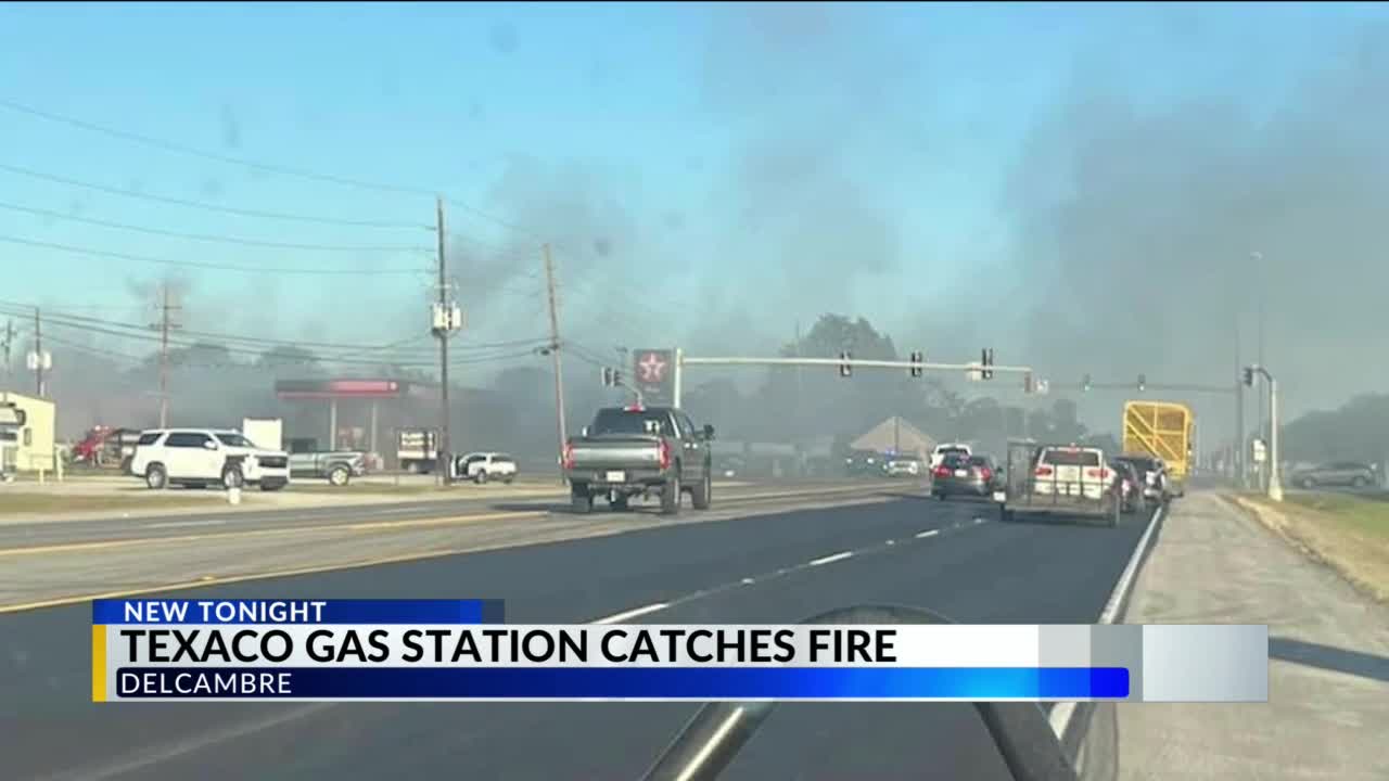 Texaco gas station catches fire – KLFY.com