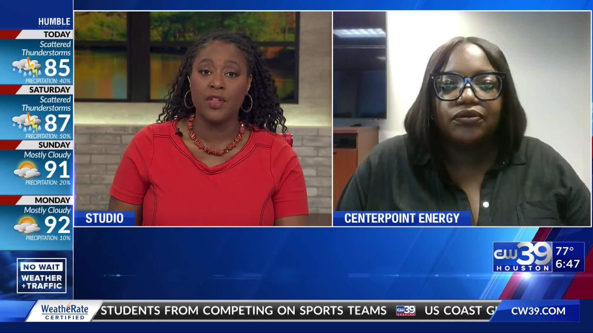 CW39 CenterPoint Energy says Linemen being Threatened and dispels rumors of Linemen not being ...