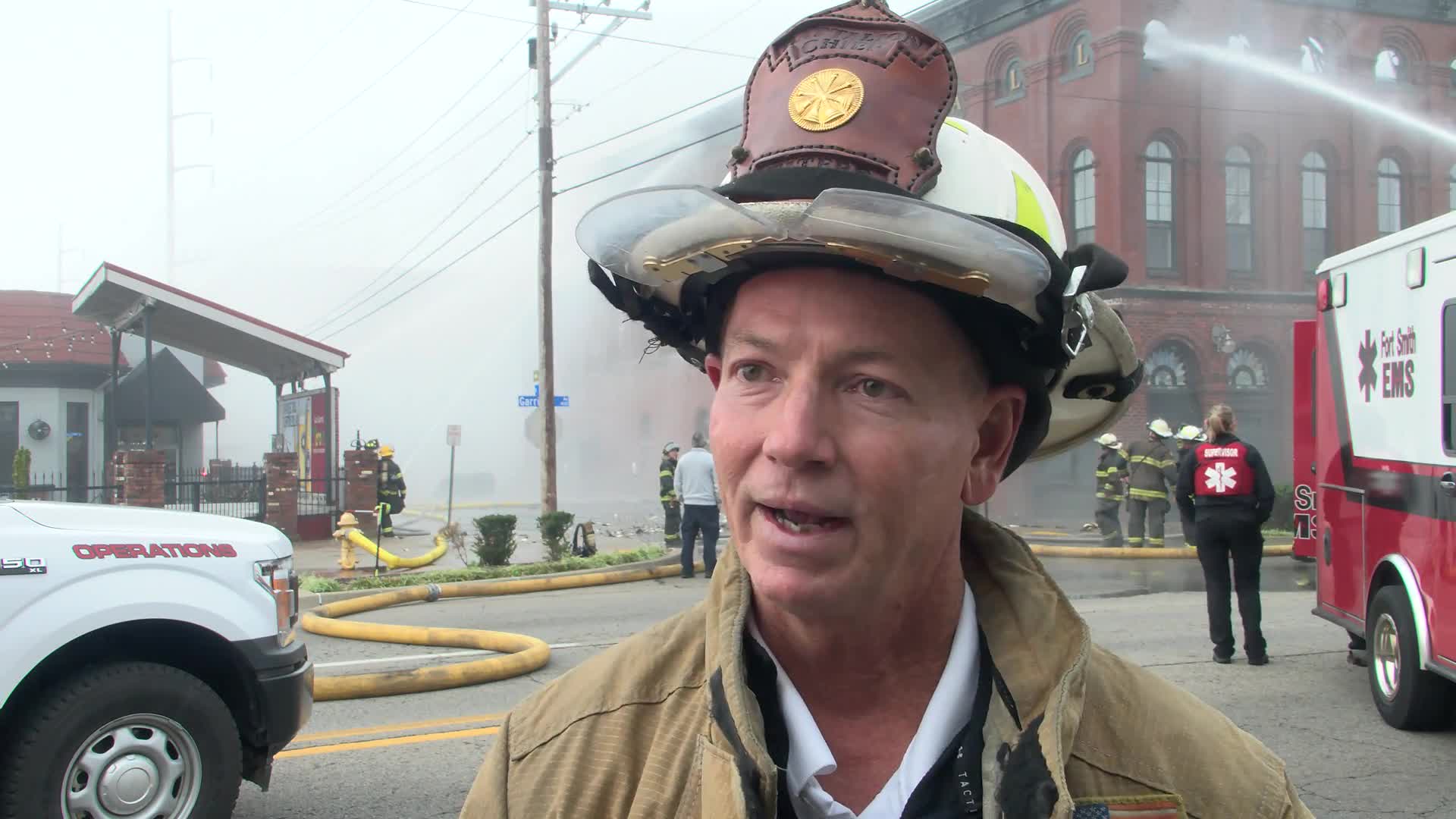 Fort Smith Fire Chief Boyd Waters talks Bricktown Brewery fire – KNWA FOX24