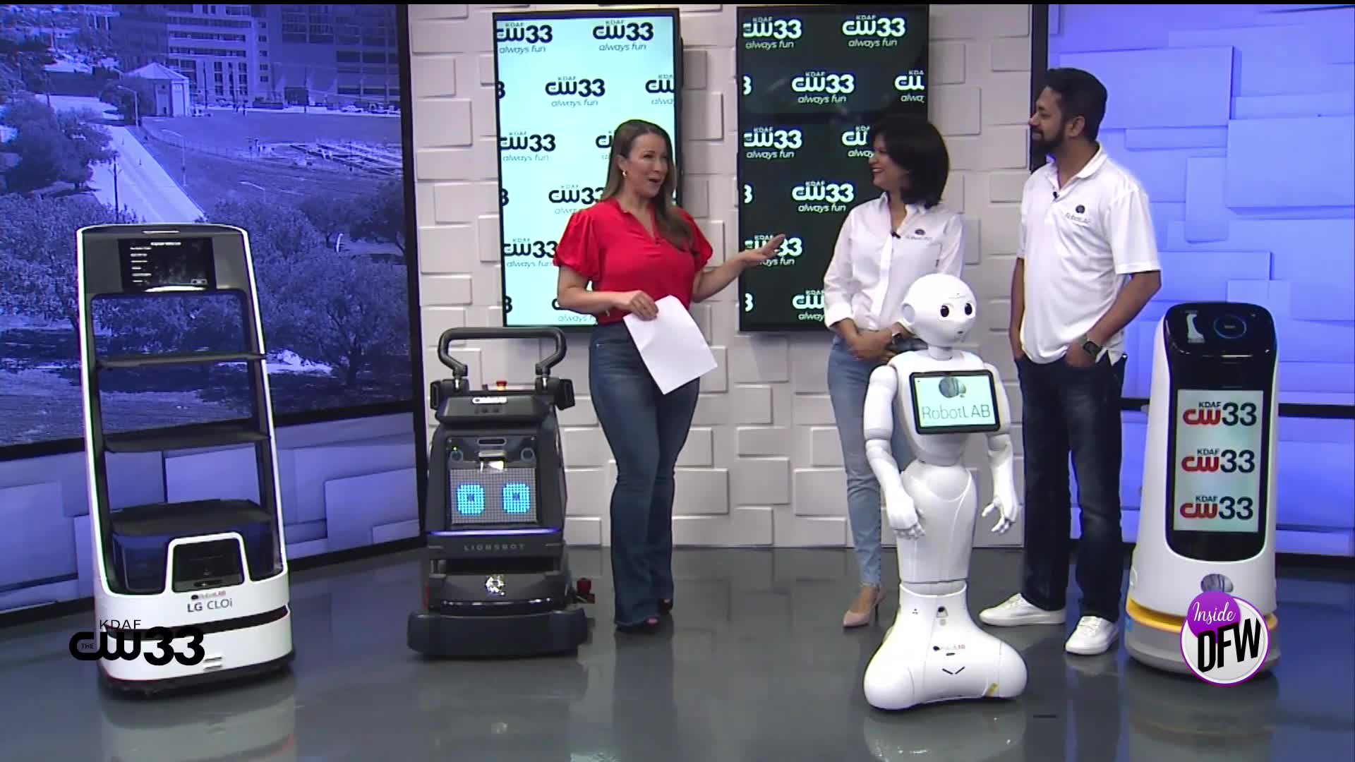 Cleaning, Cooking, Humanoid Robots and More with RobotLAB – CW33 Dallas ...