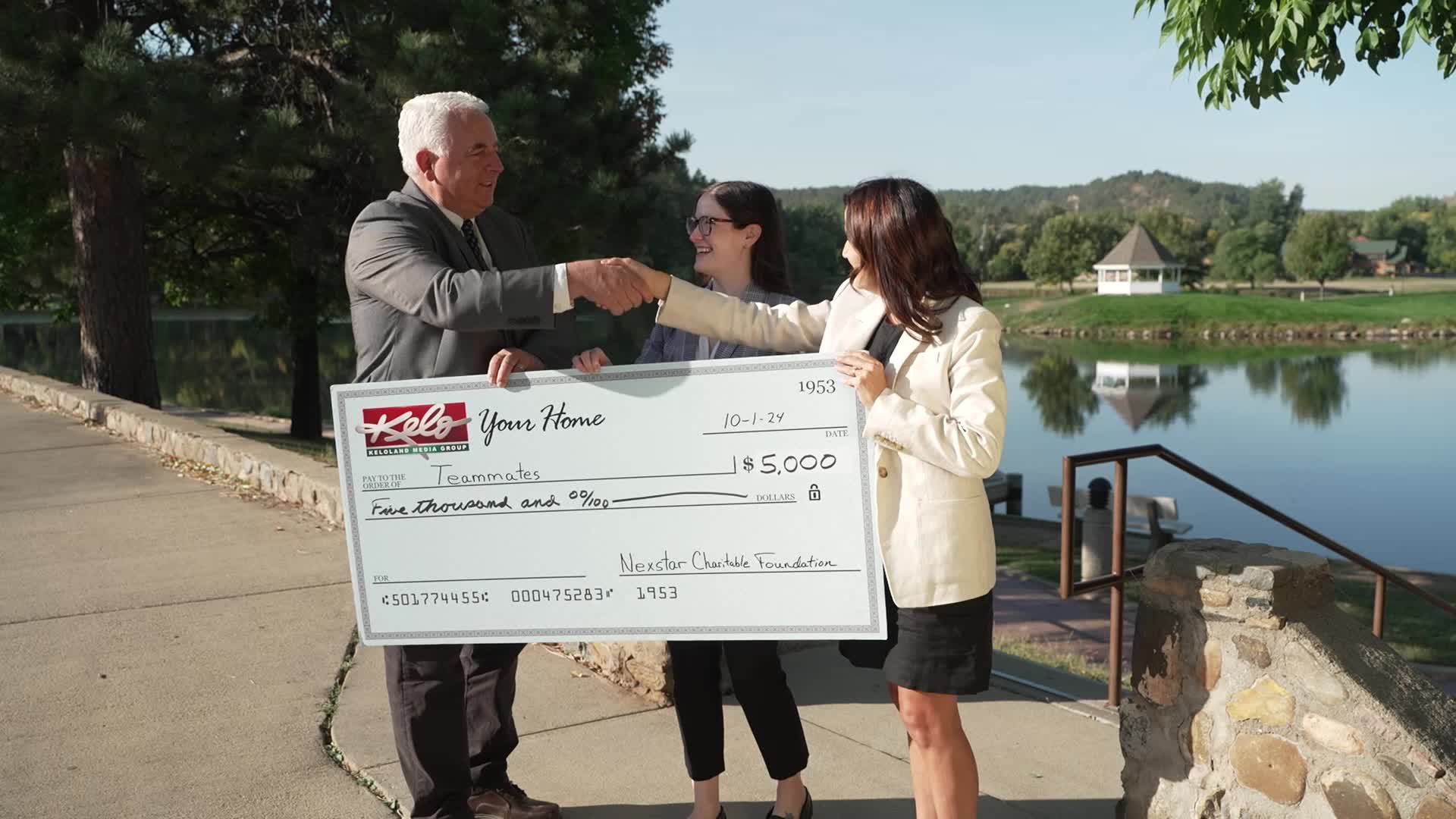 KELOLAND and Nexstar Donate $5,000 to Teammates Mentoring Program ...
