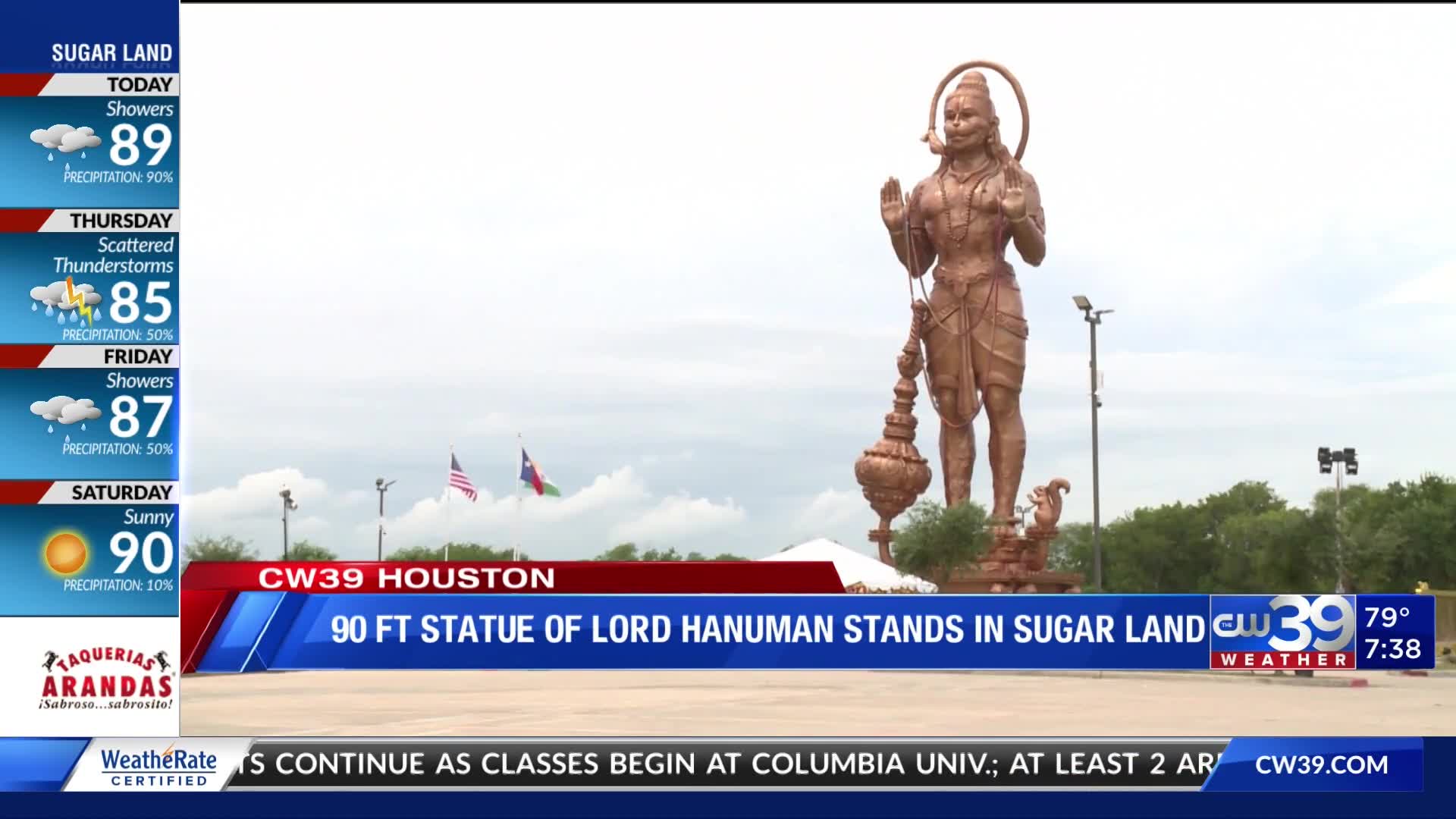 CW39 “Statue of Union” 90 ft Hindu statue 3rd largest in the u.s ...