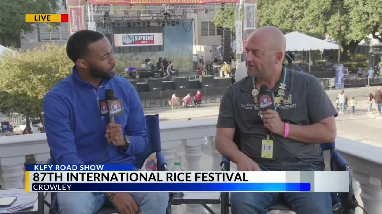 87th International Rice Festival: Interview with Crowley Mayor Chad ...