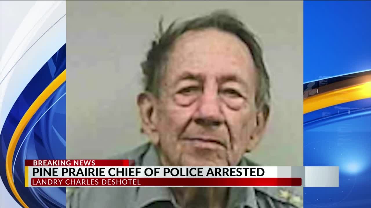 Pine Prairie police chief arrested, charged with driving while ...