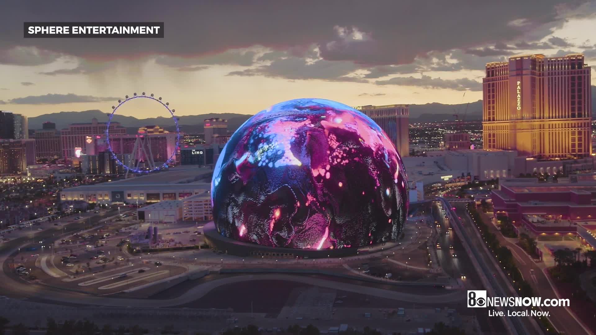 Meet Sphere, a new addition to the Las Vegas skyline – CW33 Dallas / Ft ...