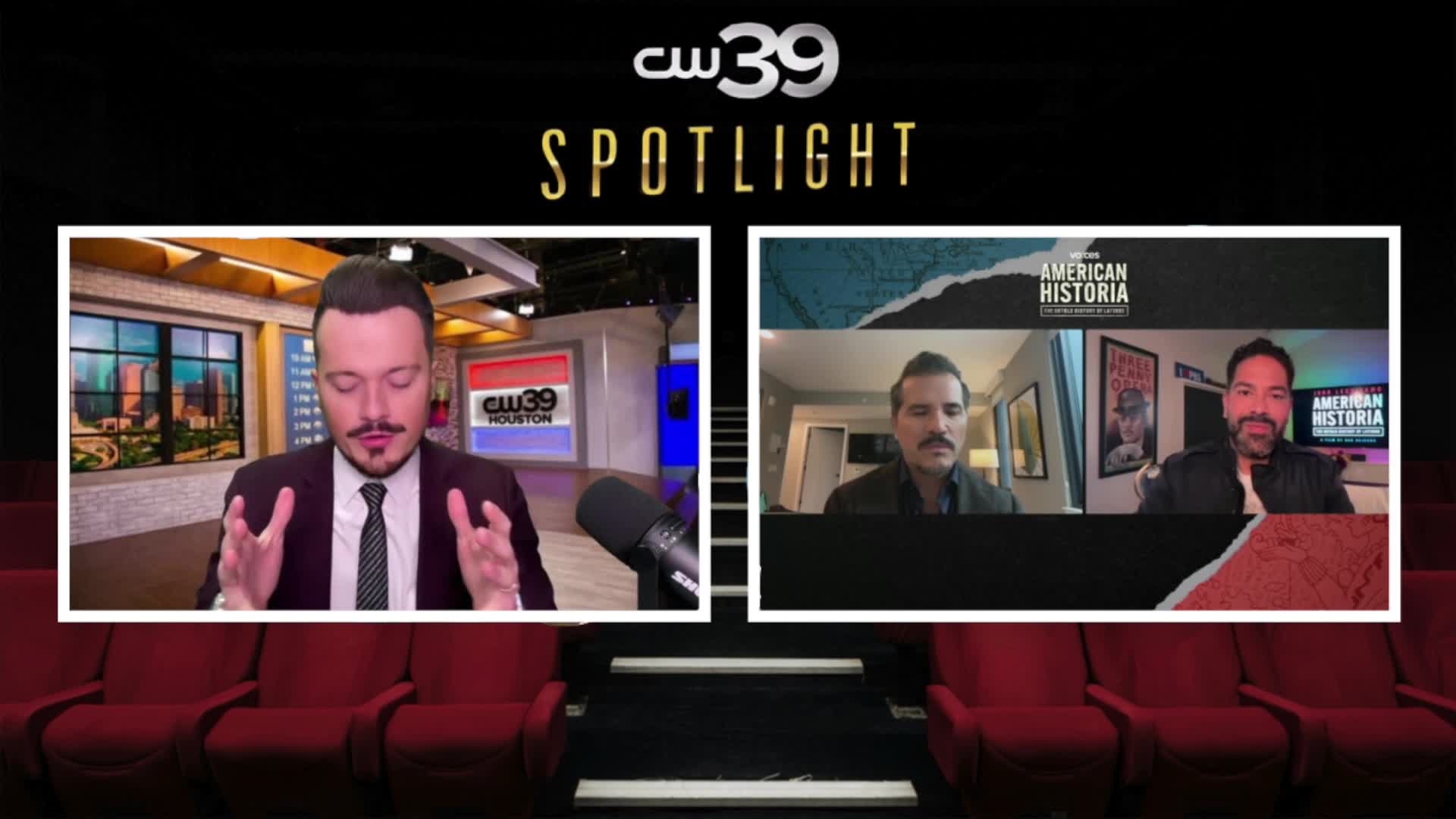 Brad Gilmore Interviews John Leguizamo and Ben DeJesus on CW39 ...