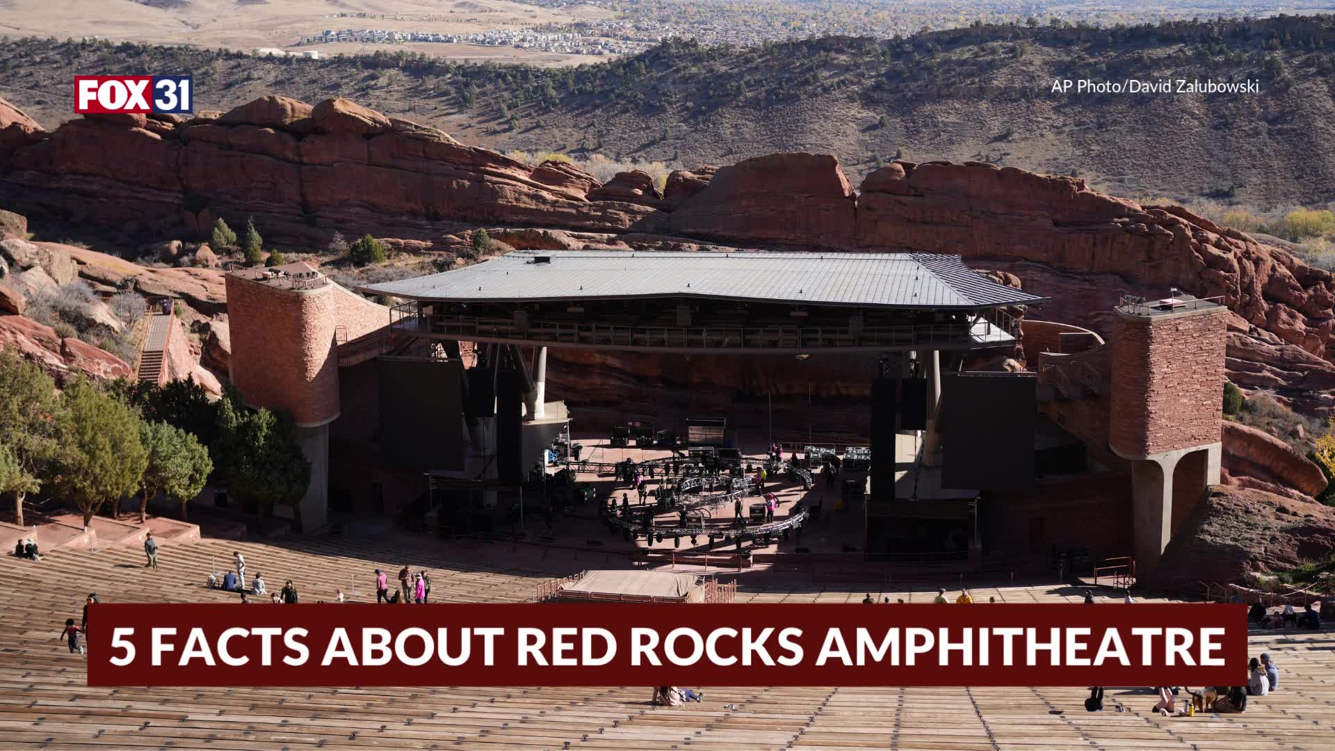 5 facts about Red Rocks Amphitheatre – FOX31 Denver