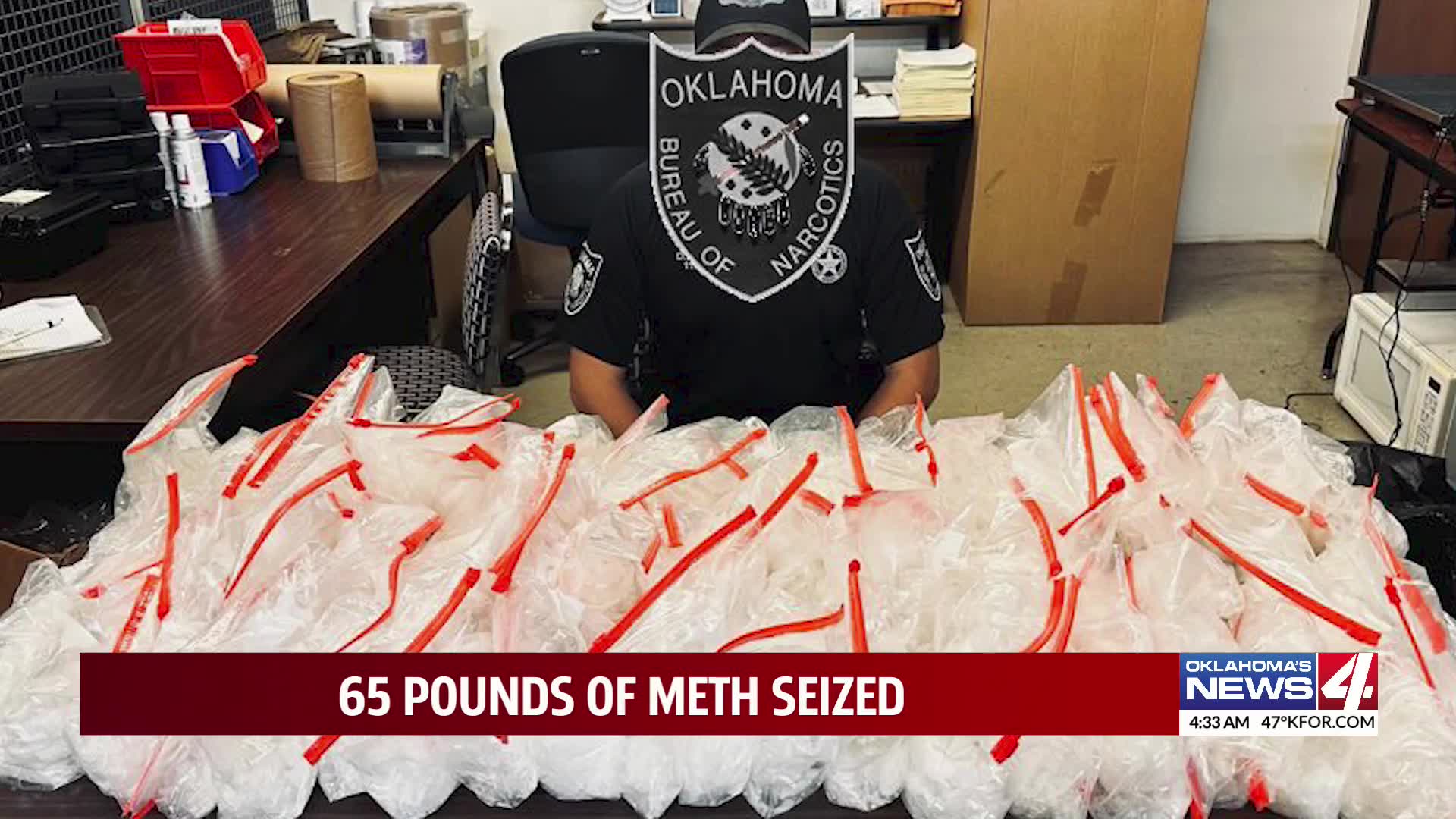 65 Pounds of Meth seized – KFOR.com Oklahoma City