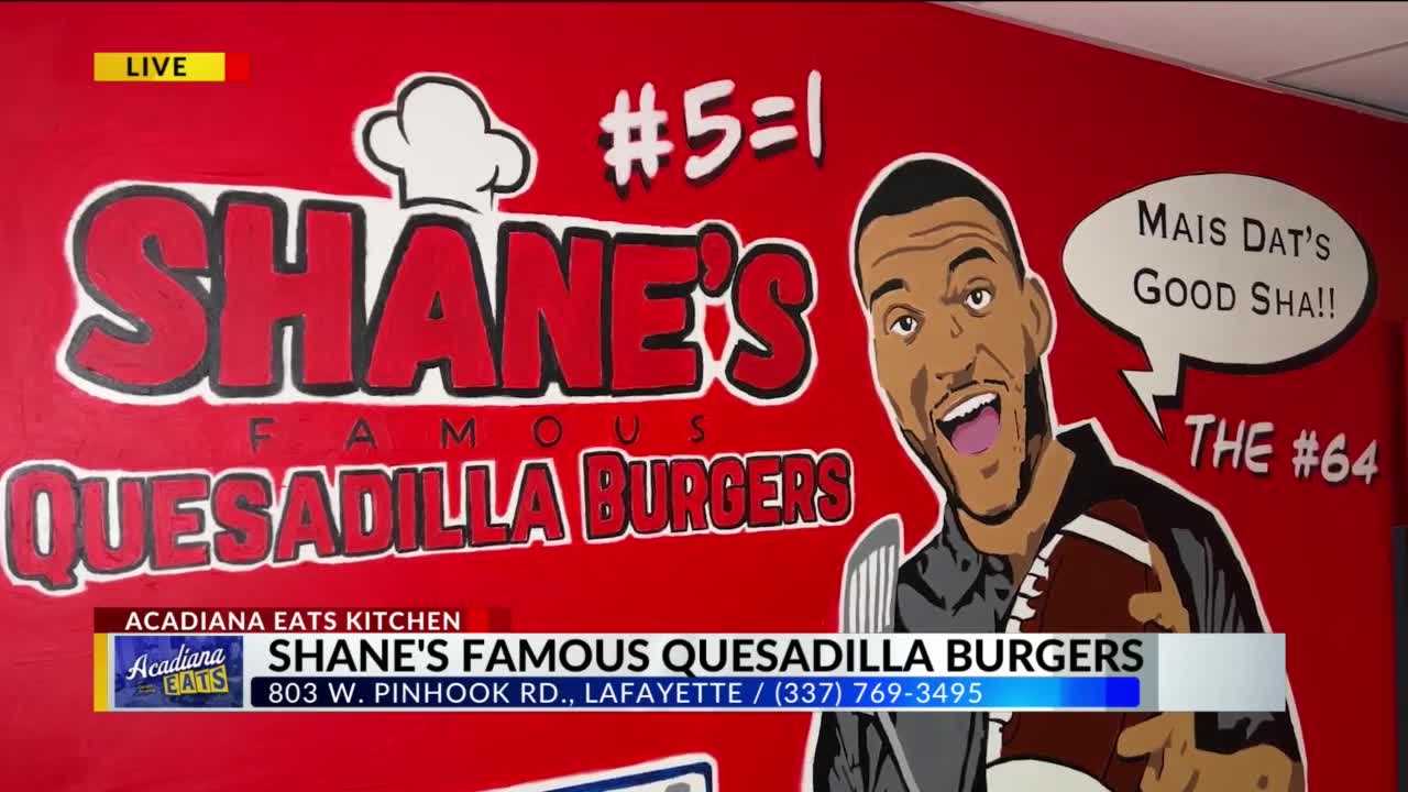 Acadiana Eats: Shane’s Famous Quesadilla Burgers – KLFY.com